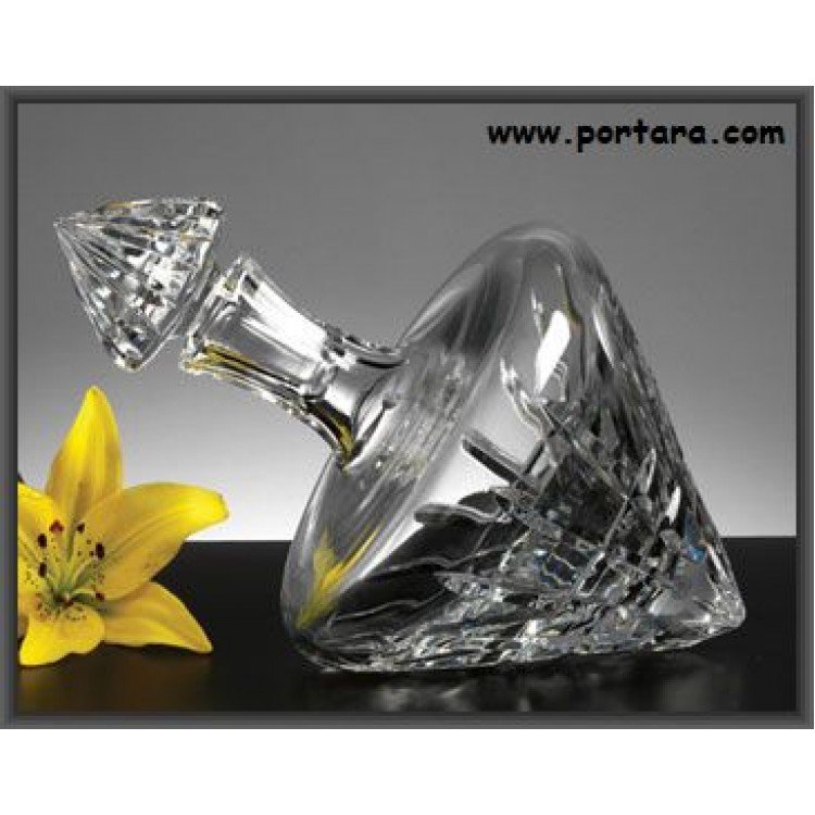 Amazing Wine Decanter Standing On Side